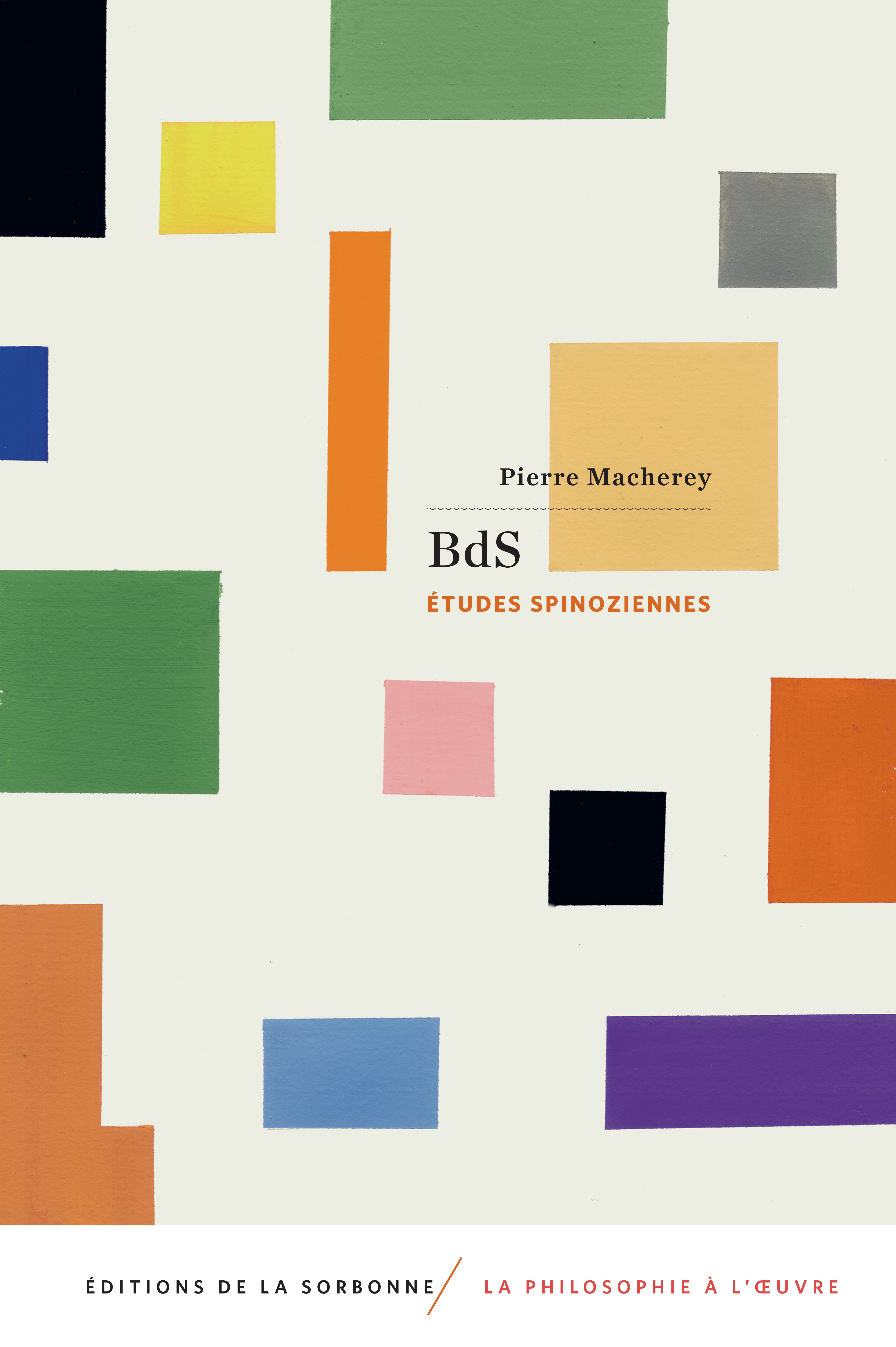 BdS - Études spinoziennes - Pierre Macherey (EAN13 : 9791035110703 ...
